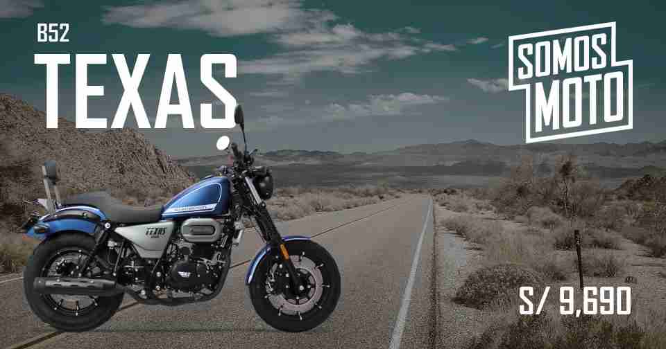 B52 Texas 250 2024 | Precio S/ 9,690 | Motos B52 | Somos Moto | Perú