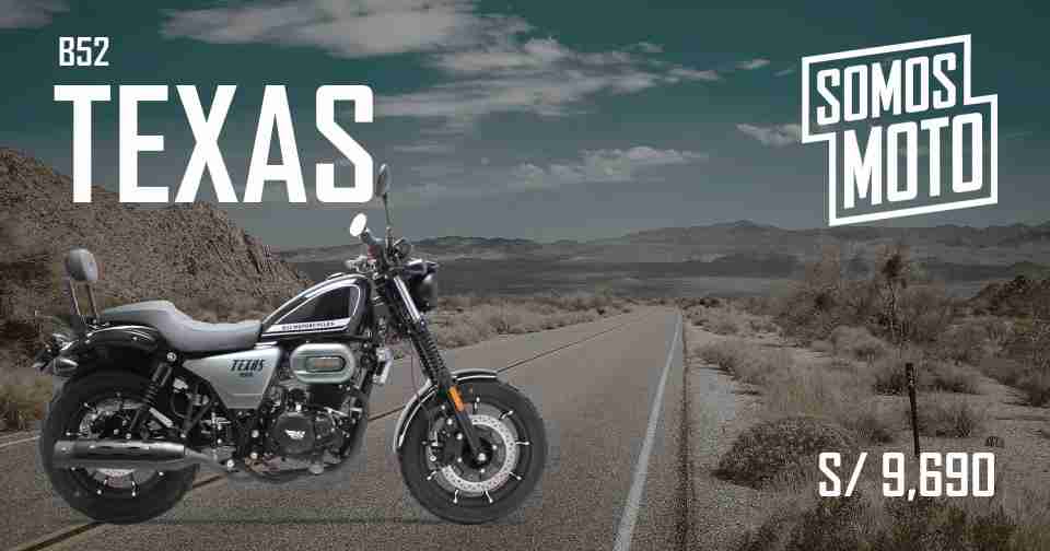 B52 Texas 250 2024 | Precio S/ 9,690 | Motos B52 | Somos Moto | Perú