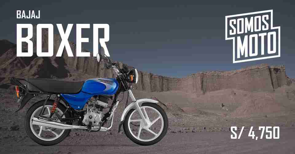 Bajaj Boxer 100 2022 | Precio S/ 4,750 | Motos Bajaj | Somos Moto | Perú