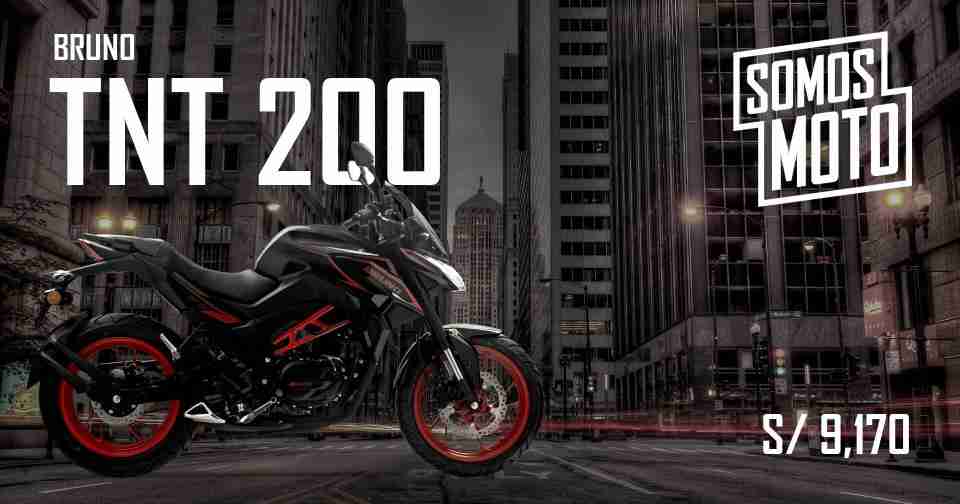 Bruno TNT200 2021 | Precio S/ 9,170 | Motos Bruno | Somos Moto | Perú