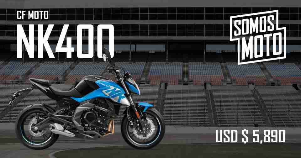 CF MOTO NK400 2022 | Precio $ 5,890 | Motos CF MOTO | Somos Moto | Perú