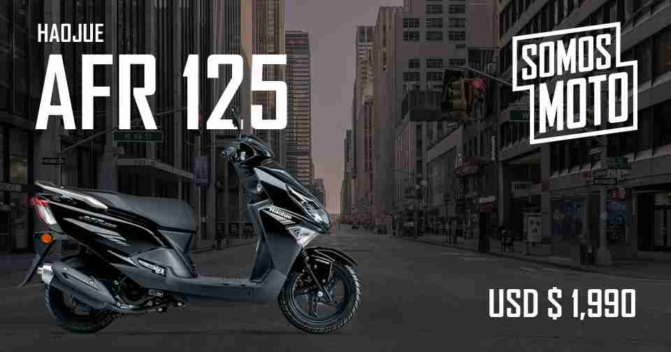 Haojue AFR125 2026 | Precio $ 1,990 | Motos Haojue | Somos Moto | Perú