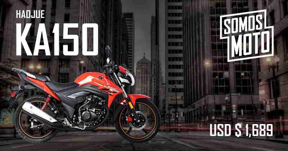 Haojue KA150 2024 | Precio $ 1,689 | Motos Haojue | Somos Moto | Perú
