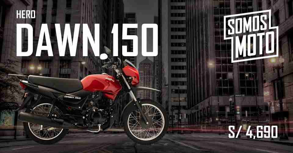 Hero Dawn 150 2019 | Precio S/ 4,690 | Motos Hero | Somos Moto | Perú