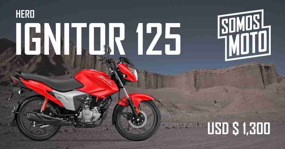 Hero Ignitor 125 5G 2025 | Precio $ 1,300 | Motos Hero | Somos Moto | Perú