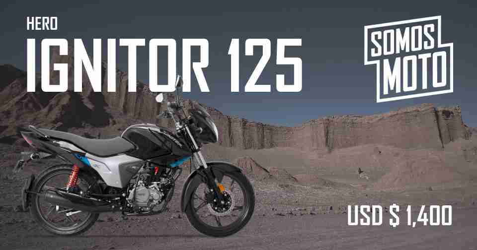 Hero Ignitor 125 5G 2026 | Precio $ 1,400 | Motos Hero | Somos Moto | Perú