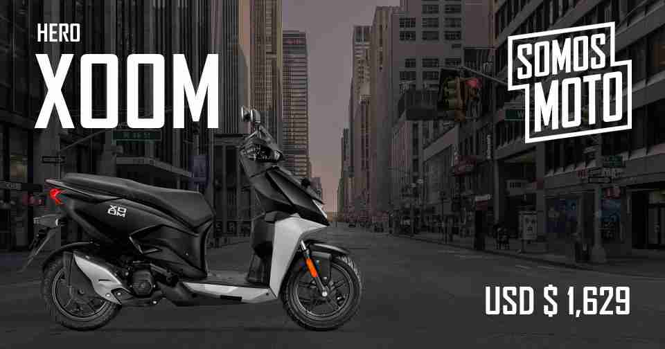 Hero Xoom 110 2025 | Precio $ 1,629 | Motos Hero | Somos Moto | Perú