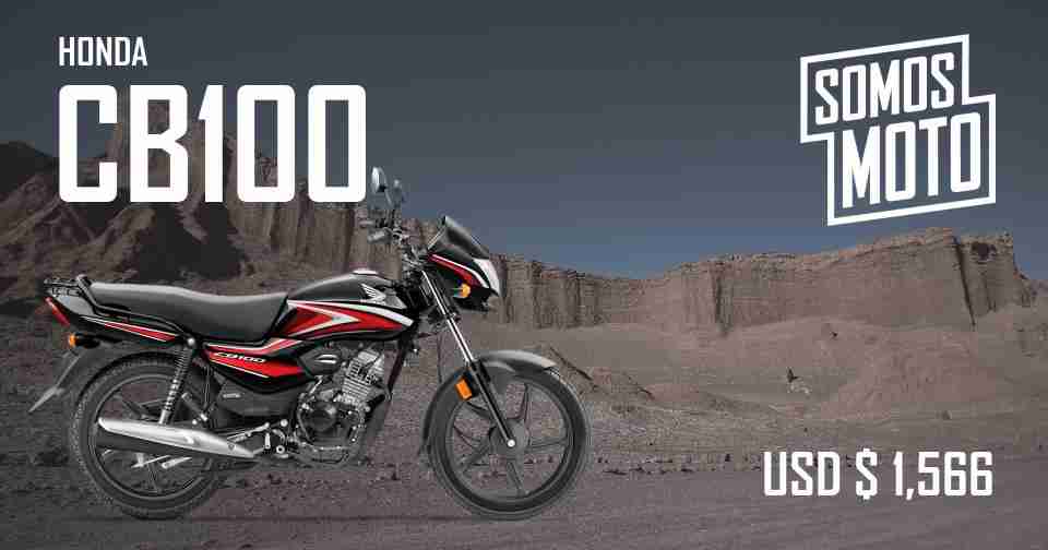 Honda CB100 2024 | Precio $ 1,566 | Motos Honda | Somos Moto | Perú