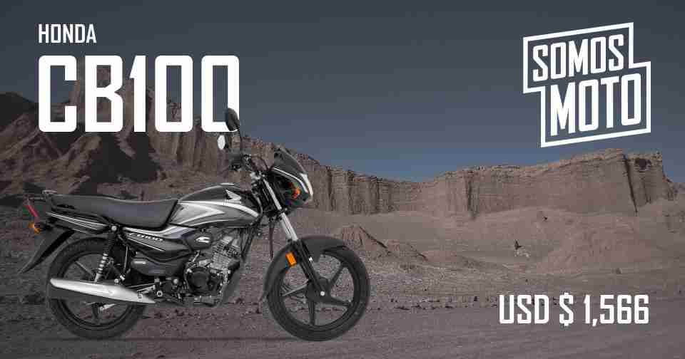 Honda CB100 2024 | Precio $ 1,566 | Motos Honda | Somos Moto | Perú