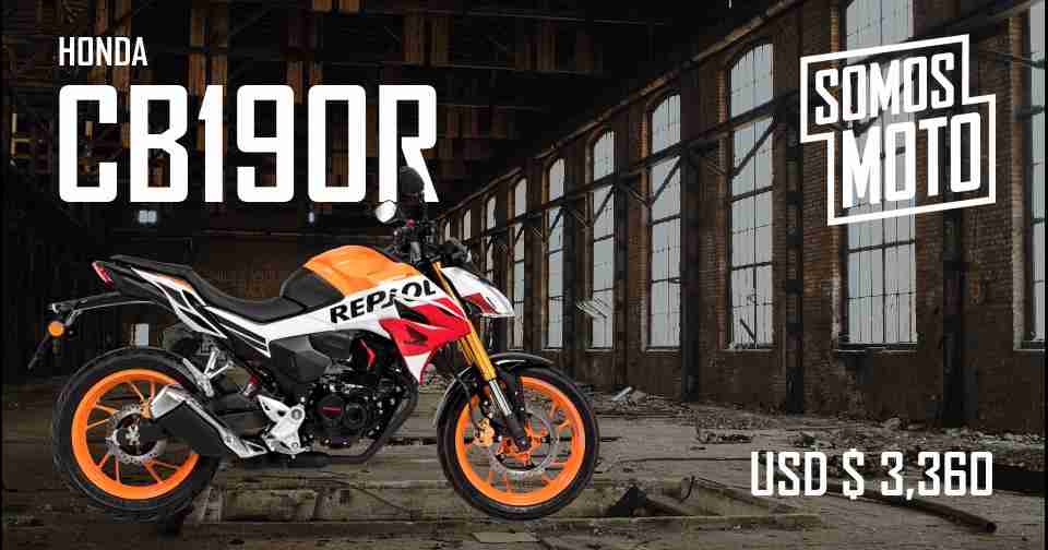 Honda CB190R Repsol 2023 | Precio $ 3,360 | Motos Honda | Somos Moto | Perú
