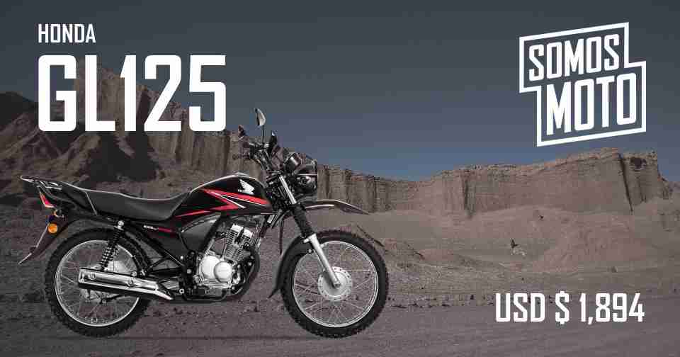 Honda GL125 2023 | Precio $ 1,894 | Motos Honda | Somos Moto | Perú