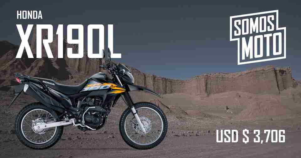 Honda XR190L 2024 | Precio $ 3,706 | Motos Honda | Somos Moto | Perú