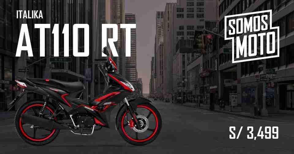 Italika AT110 RT 2019 | Precio S/ 3,499 | Motos Italika | Somos Moto | Perú