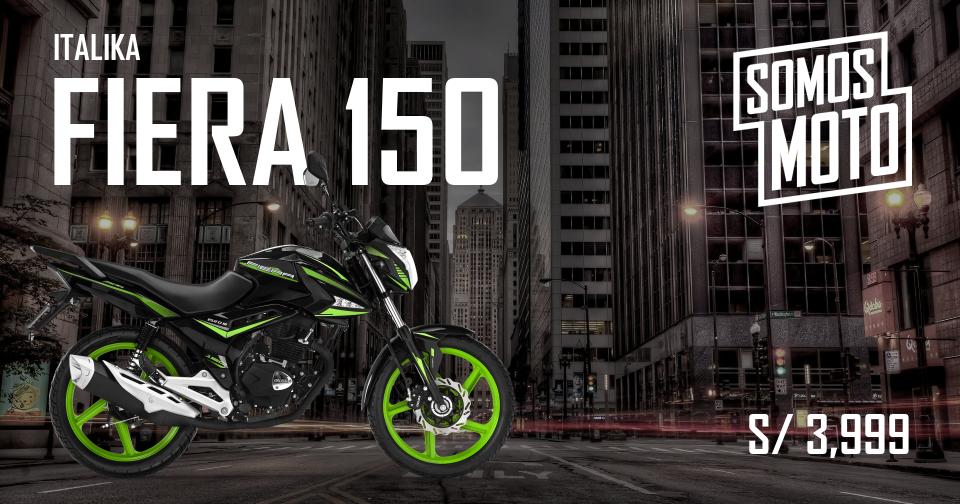 FIERA 150 2019 | Motos Italika | Precio S/ 3,999 | Somos Moto | Perú