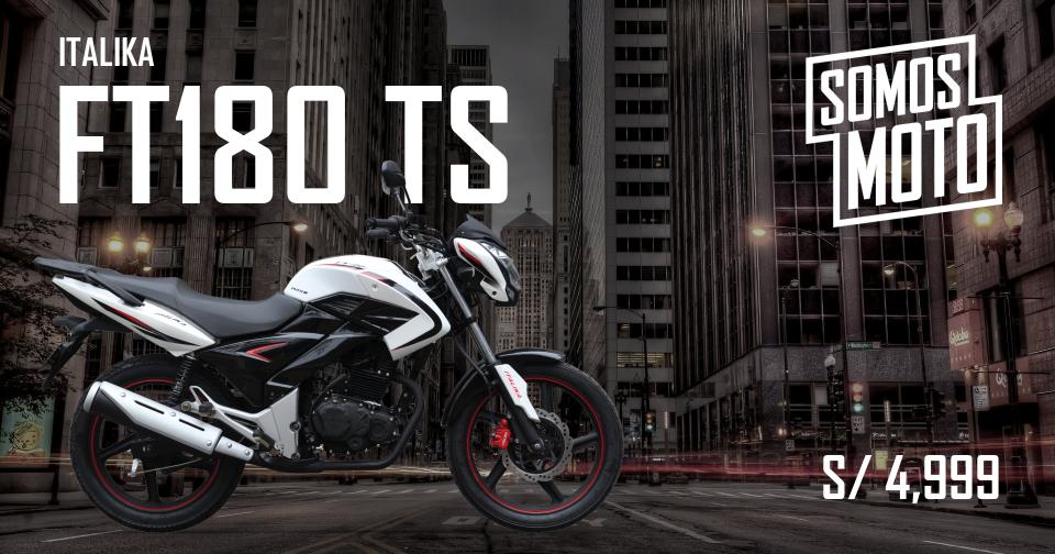 FT180 TS 2019 | Motos Italika | Precio S/ 4,999 | Somos Moto | Perú