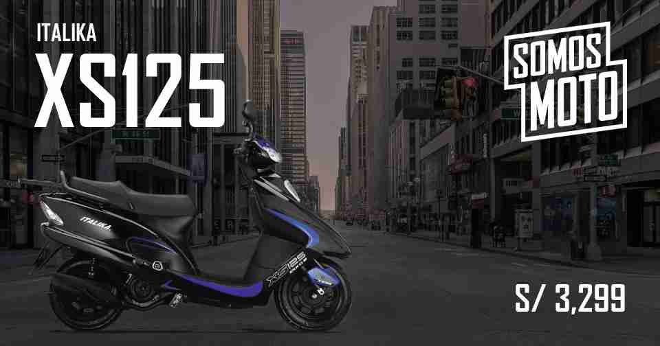Italika XS125 2017 | Precio S/ 3,299 | Motos Italika | Somos Moto | Perú