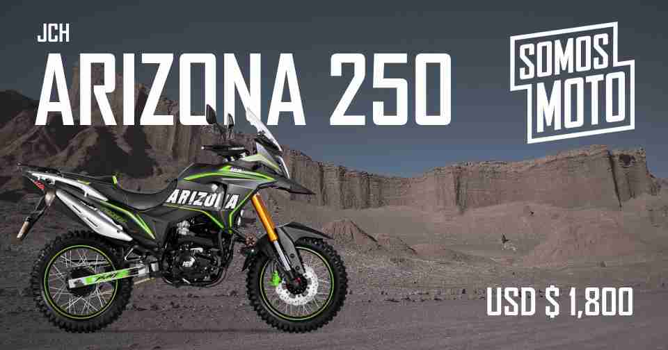 JCH ARIZONA 250 2023 | Precio $ 1,800 | Motos JCH | Somos Moto | Perú