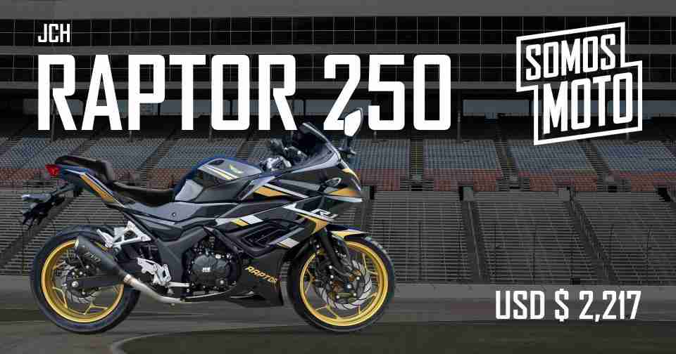 JCH RAPTOR 250 2023 | Precio $ 2,217 | Motos JCH | Somos Moto | Perú