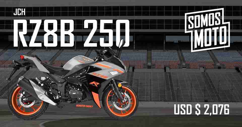 JCH RZ8B 250 2024 | Precio $ 2,076 | Motos JCH | Somos Moto | Perú