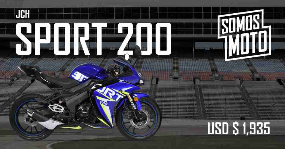 JCH SPORT 200 2024 | Precio $ 1,935 | Motos JCH | Somos Moto | Perú