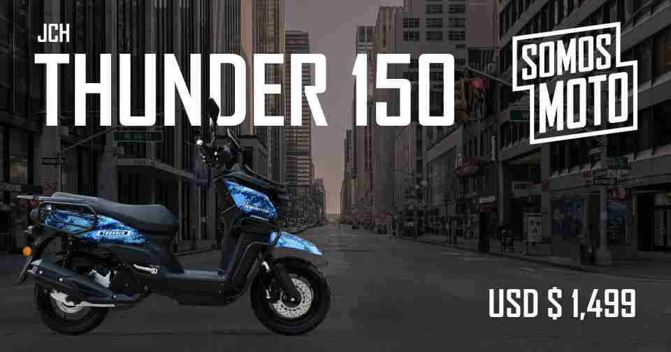 JCH THUNDER 150 2023 | Precio $ 1,499 | Motos JCH | Somos Moto | Perú