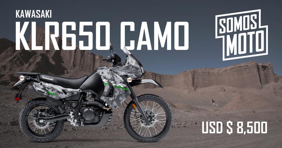 Kawasaki KLR650 CAMO 2017 | Precio $ 8,500 | Motos Kawasaki | Somos ...