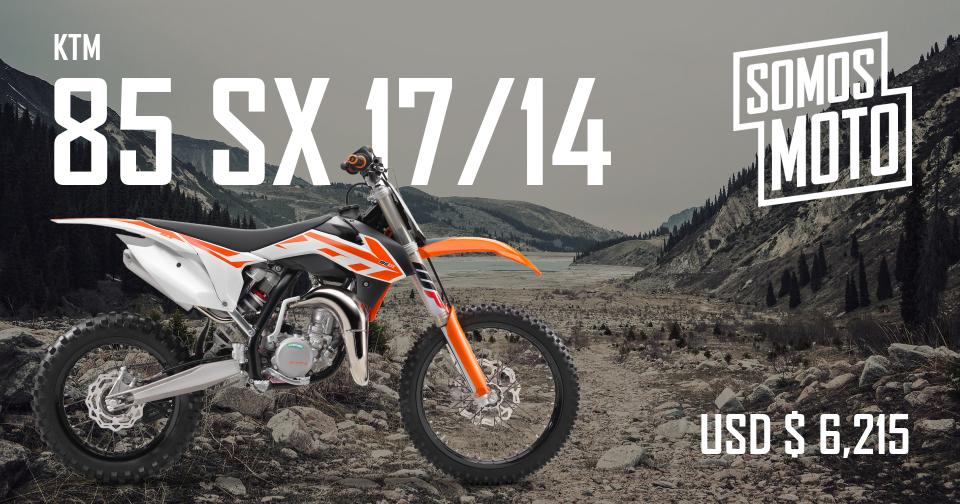 KTM 85 SX 17/14 2017 | Precio $ 6,215 | Motos KTM | Somos Moto | Perú