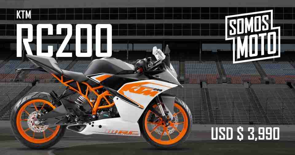 KTM RC200 2019 | Precio $ 3,990 | Motos KTM | Somos Moto | Perú