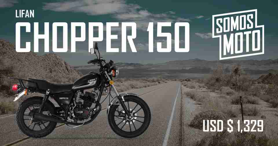 Lifan Chopper 150 2022 | Precio $ 1,329 | Motos Lifan | Somos Moto | Perú
