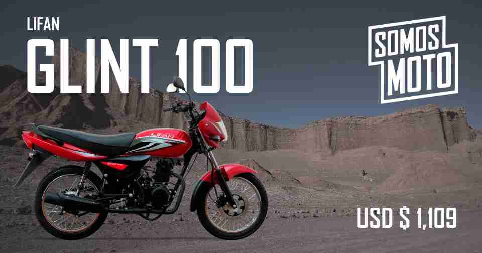 Lifan GLINT 100 2024 | Precio $ 1,109 | Motos Lifan | Somos Moto | Perú