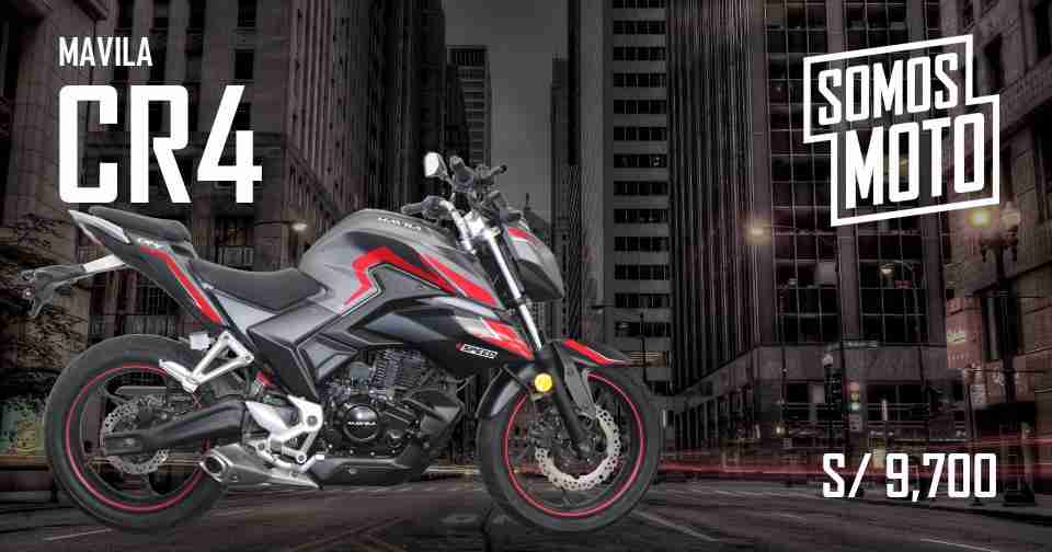 Mavila CR4 2022 | Precio S/ 9,700 | Motos Mavila | Somos Moto | Perú