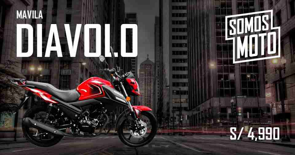 Mavila DIAVOLO 125 2022 | Precio S/ 4,990 | Motos Mavila | Somos Moto ...