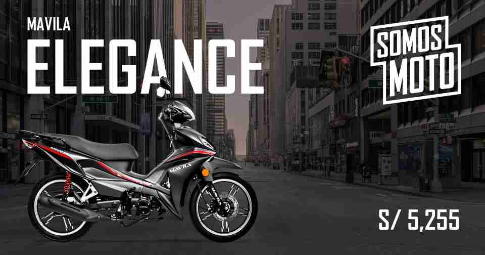 Mavila Elegance 2023 | Precio S/ 5,255 | Motos Mavila | Somos Moto | Perú