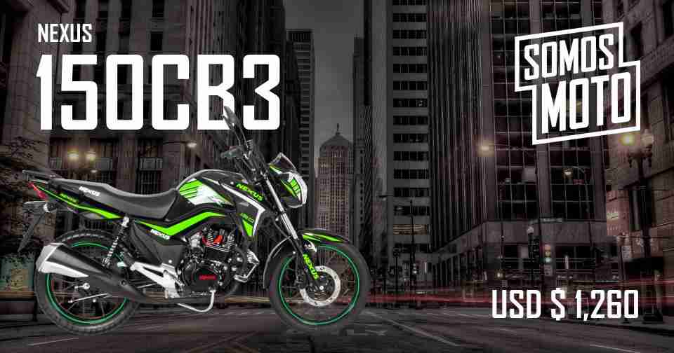 Nexus 150CB3 2021 | Precio $ 1,260 | Motos Nexus | Somos Moto | Perú