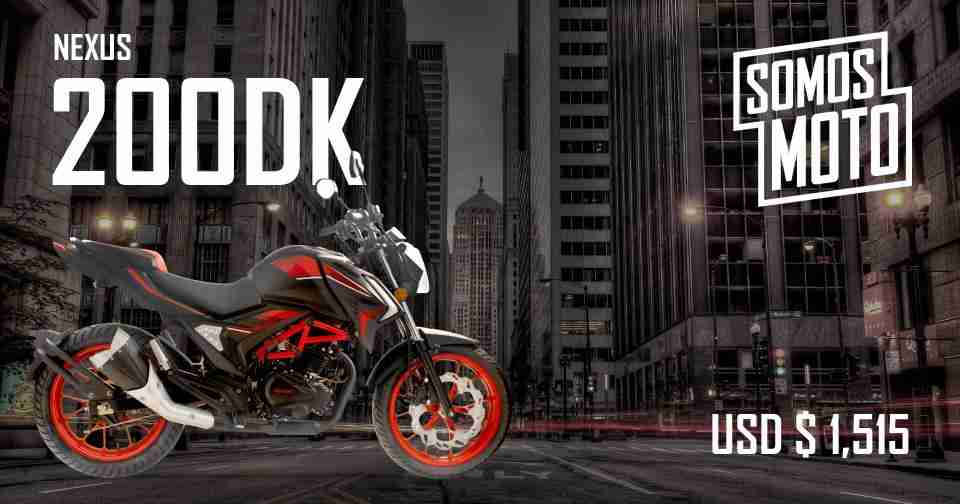 Nexus 200DK 2025 | Precio $ 1,515 | Motos Nexus | Somos Moto | Perú
