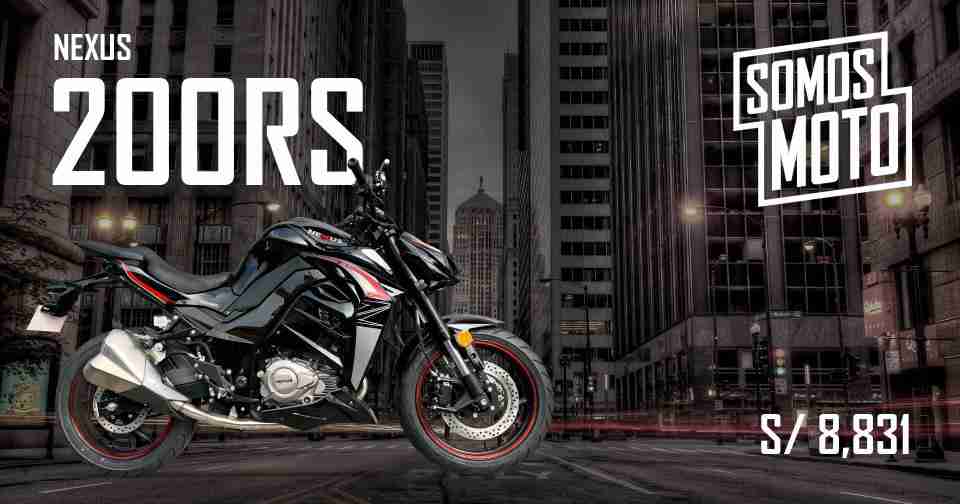 Nexus 200RS 2024 | Precio S/ 8,831 | Motos Nexus | Somos Moto | Perú