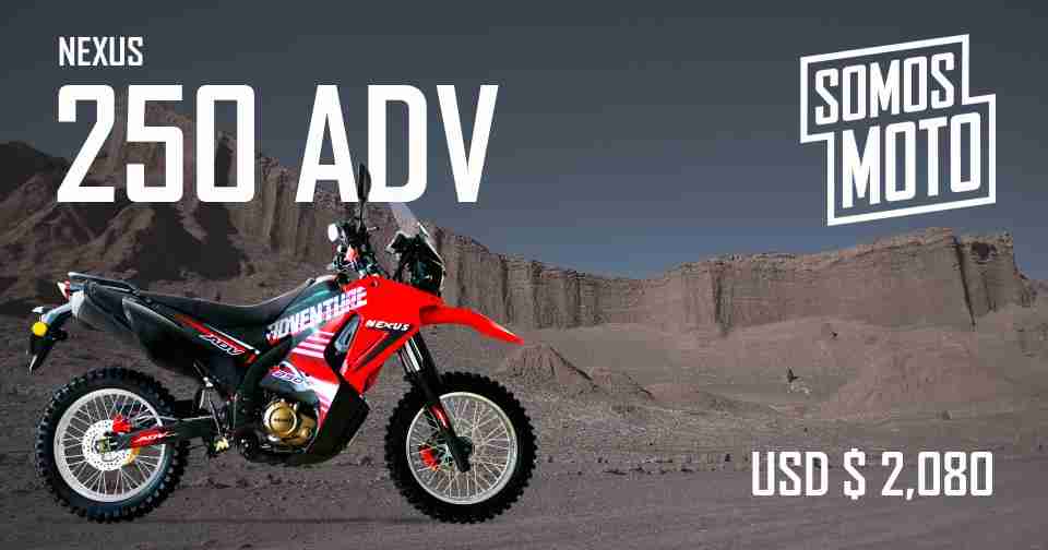Nexus 250 ADV 2022 | Precio $ 2,080 | Motos Nexus | Somos Moto | Perú