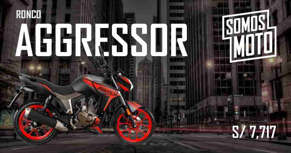 Aggressor 200 2021 | Motos Ronco | Precio S/ 7,717 | Somos Moto | Perú