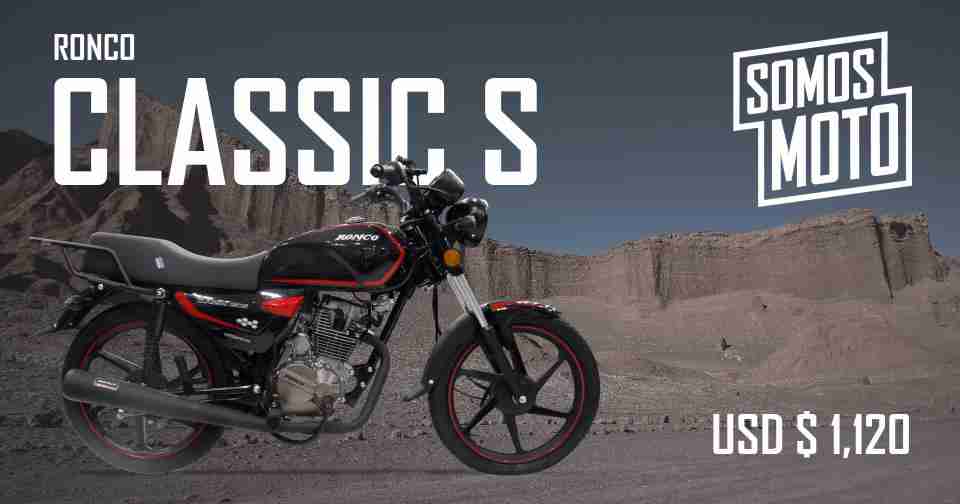 Ronco Classic 150 S 2021 | Precio $ 1,120 | Motos Ronco | Somos Moto | Perú