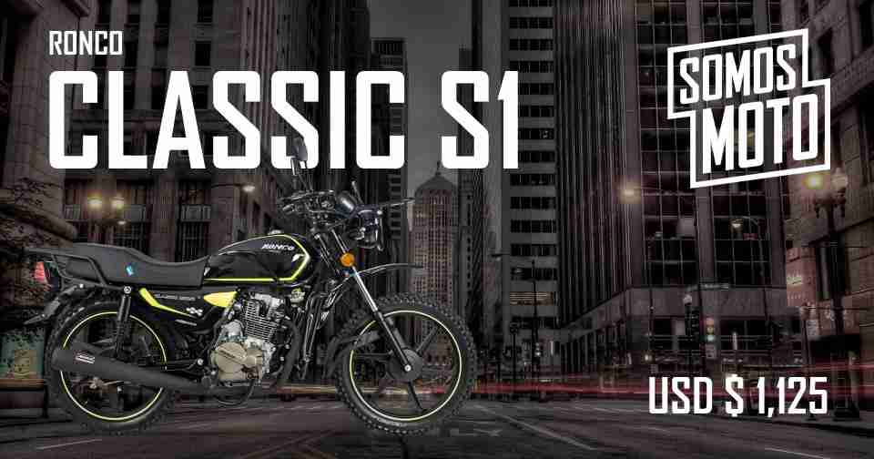 Ronco Classic 150 S1 2021 | Precio $ 1,125 | Motos Ronco | Somos Moto ...