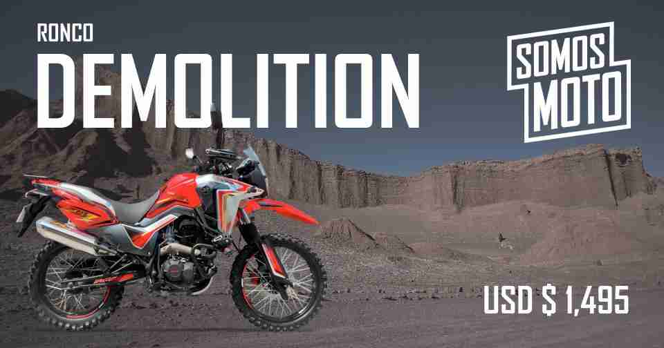 Ronco Demolition 200X 2024 | Precio $ 1,495 | Motos Ronco | Somos Moto ...