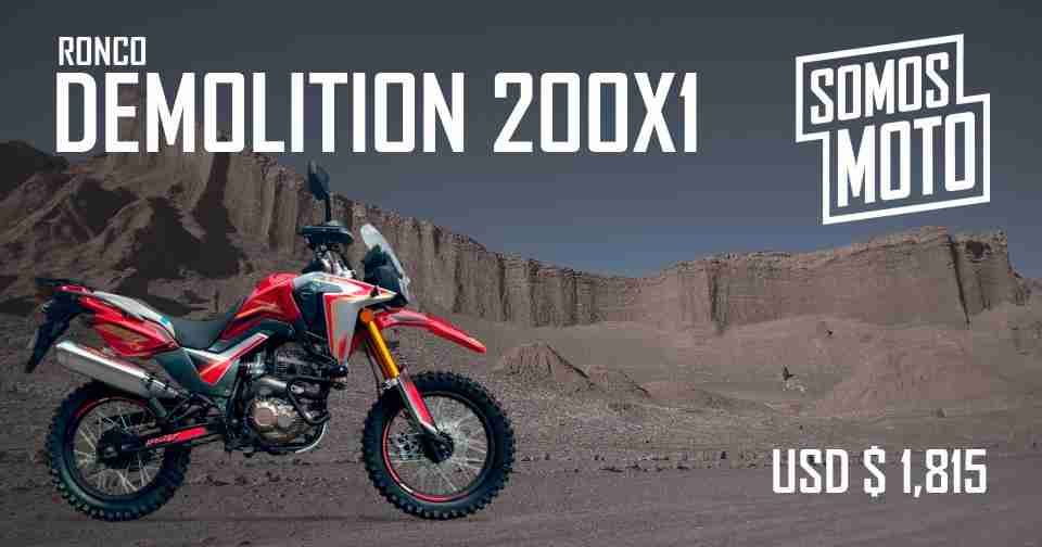 Ronco Demolition 200X1 2025 | Precio $ 1,815 | Motos Ronco | Somos Moto ...