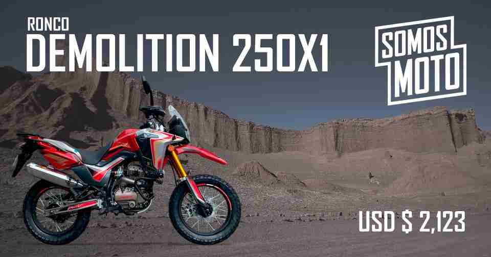 Ronco Demolition 250X1 2025 | Precio $ 2,123 | Motos Ronco | Somos Moto ...