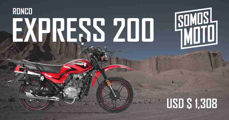 Express 200 2021 | Motos Ronco | Precio $ 1,308 | Somos Moto | Perú