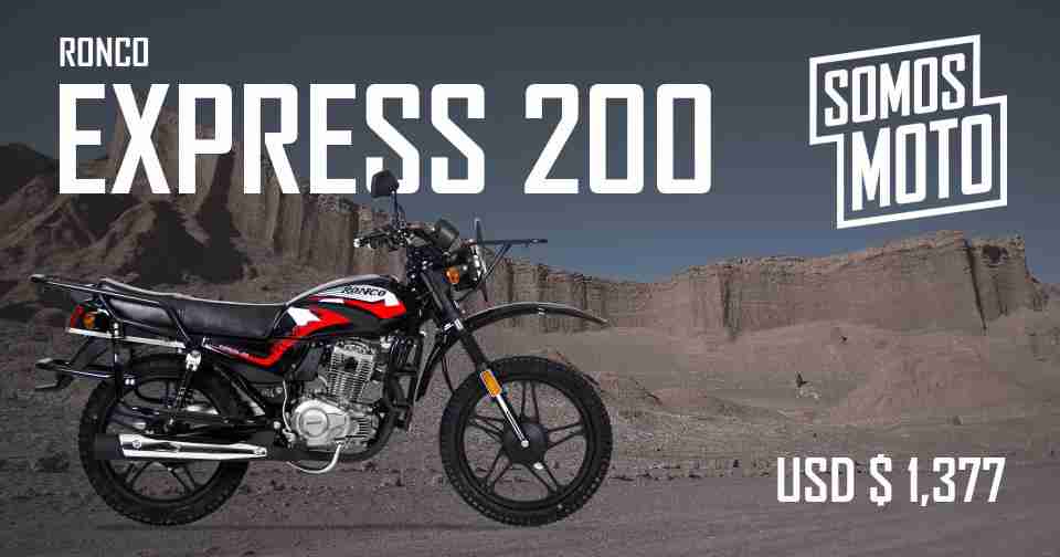 Ronco Express 200 2024 | Precio $ 1,377 | Motos Ronco | Somos Moto | Perú