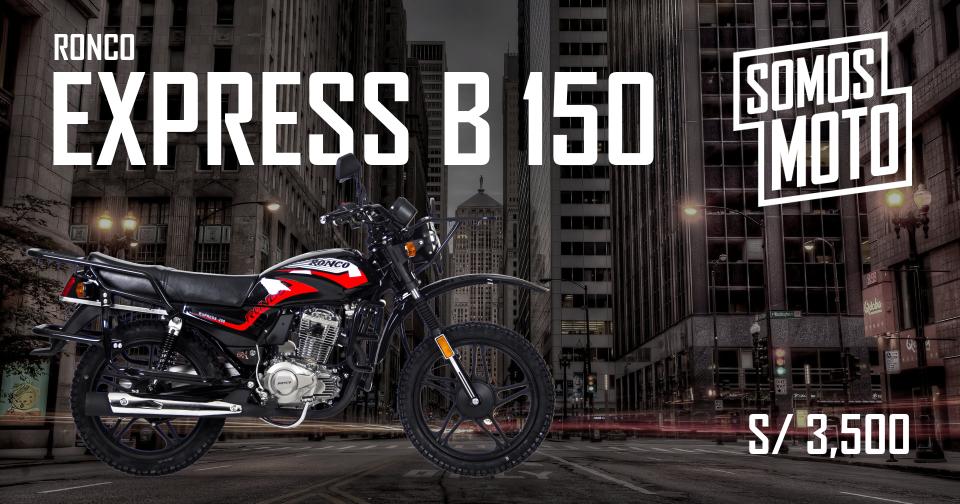Express B 150 2018 | Motos Ronco | Precio S/ 4,600 | Somos Moto | Perú