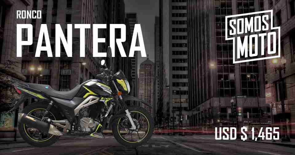 Ronco Pantera 200R 2025 | Precio $ 1,465 | Motos Ronco | Somos Moto | Perú