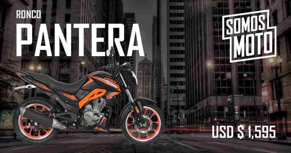 Ronco Pantera 200S 2023 | Precio $ 1,595 | Motos Ronco | Somos Moto | Perú