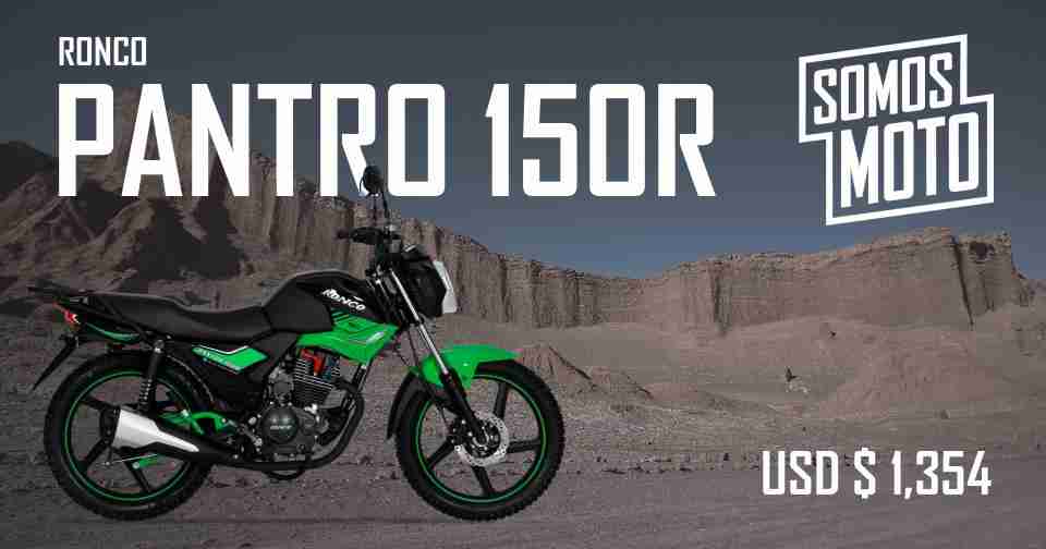 Ronco Pantro 150R 2021 | Precio $ 1,354 | Motos Ronco | Somos Moto | Perú