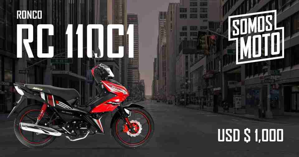 Ronco RC110C1 2023 | Precio $ 1,000 | Motos Ronco | Somos Moto | Perú